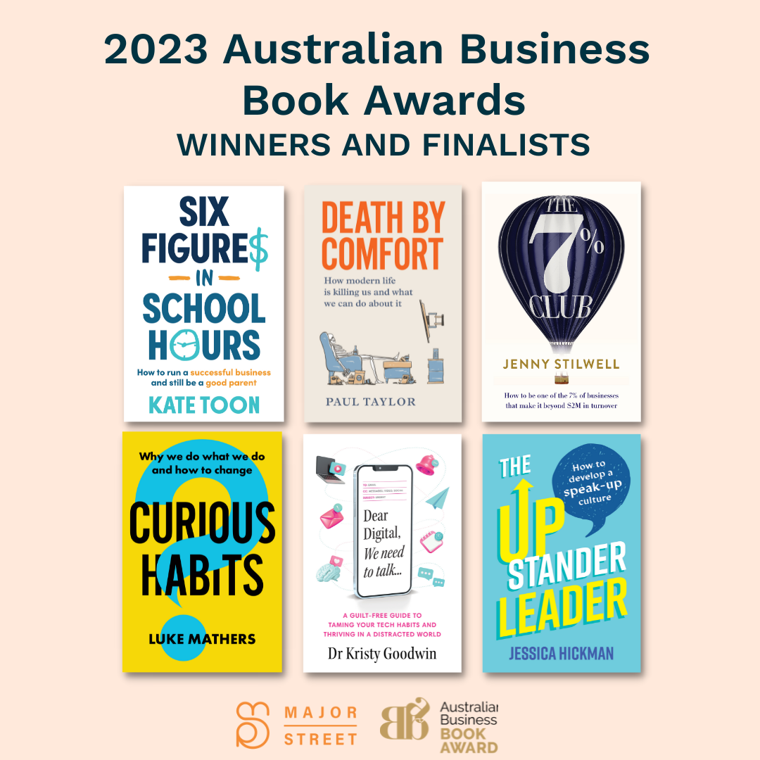 MSP Winners and Finalists at the 2023 Australian Business Book Awards ...