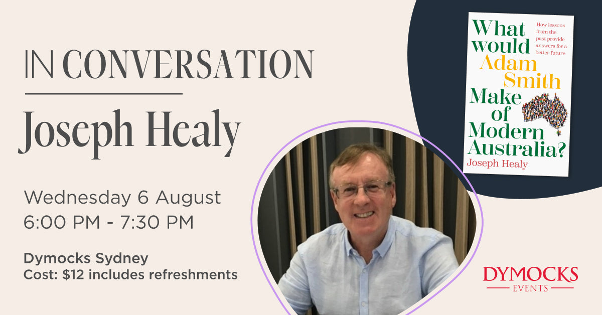 EVENT: Joseph Healy in Conversation – Major Street
